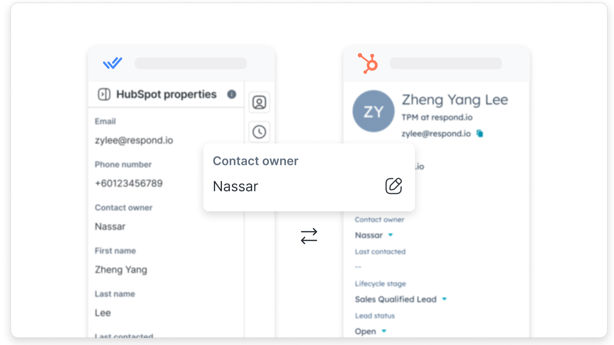 Integración de respond.io con HubSpot | Conéctala aquí
